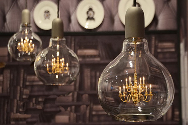 A light within a light: KING EDISON pendant lamp