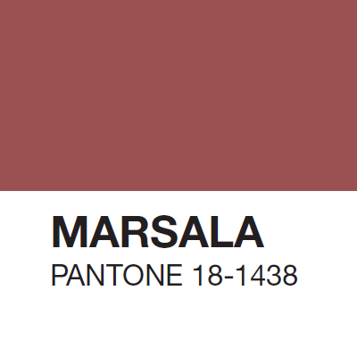 The Pantone 2015 Color of the Year Is Marsala