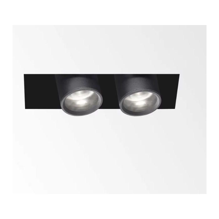 Delta Light SPLITBOX 2 SPY FOCUS LP 927 B Spotlight black - Brink Licht