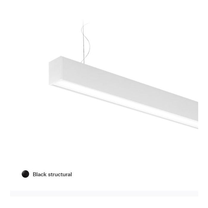 Intra-lighting Gyon SDI LDP 5000+4000 lm Ceiling Lights black - Brink Licht