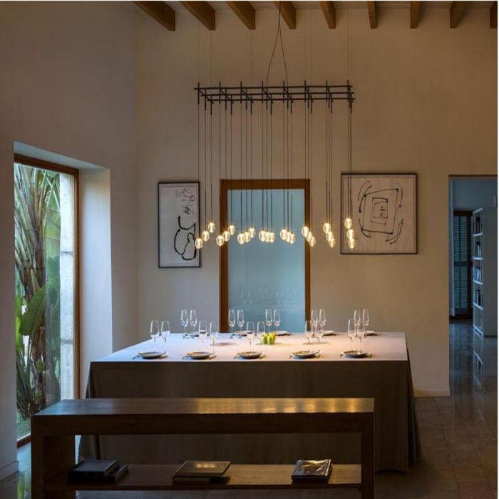 Vibia Algorithm 0840 Pendant Lighting darkgrey