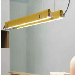 Brink V-merk Colindor Duo LG60 large Yellow 96cm Pendant Lighting ...