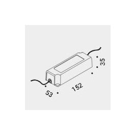 Davide Groppi Driver LED - 100-240V - 48V/60W/IP67/ON/OFF Transformers ...