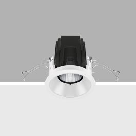 iGuzzini Laser Fixed round recessed luminaire - LED wide flood 3000K Spotlight white - Brink Licht
