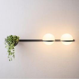 Vibia Palma 3704 grafiet 1-10V, Push Wall Lights black - Brink Licht