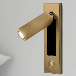 Chelsom LED Dock Wall Lights gold/brass