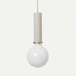 Ferm Living Socket Pendant High Pendant Lighting lightgrey