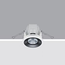 iGuzzini Laser fixed round recessed Spotlight black