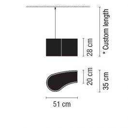 Vibia Ameba 2200UC Pendant Lighting