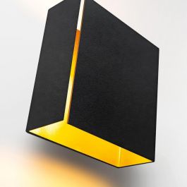 Modular Split Medium LED Wall Lights black