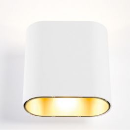 Modular Duell Wall IP44 2Ă— LED GI Wall Lights white
