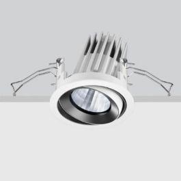 iGuzzini Laser Adjustable Round Spotlight white