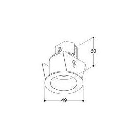 TAL Mini Helax 2015 36° 3000K Spotlight black - Brink Licht